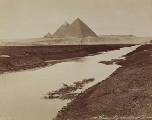 FELIX BONFILS "Pyramid At Giza", c