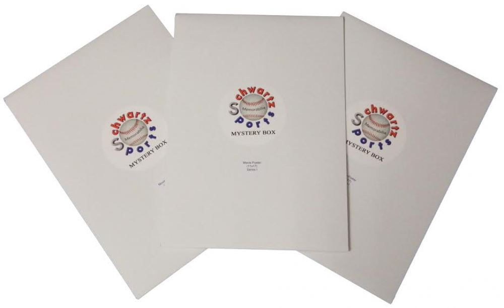 Hollywood Classic Movies Signed 11x17 Movie Posters Mystery Box ...