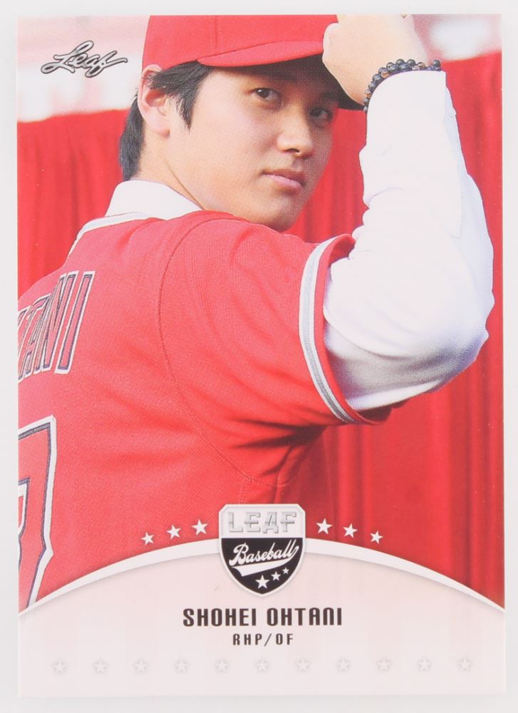 Lot of (25) 2018 Leaf Shohei Ohtani RC Baseball Cards