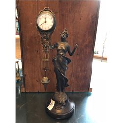 Lady Statue Clock