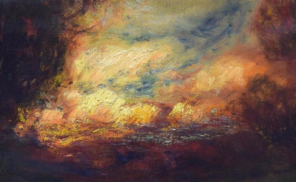 Charles P. Appel (1857-1928) Glorious Sunrise