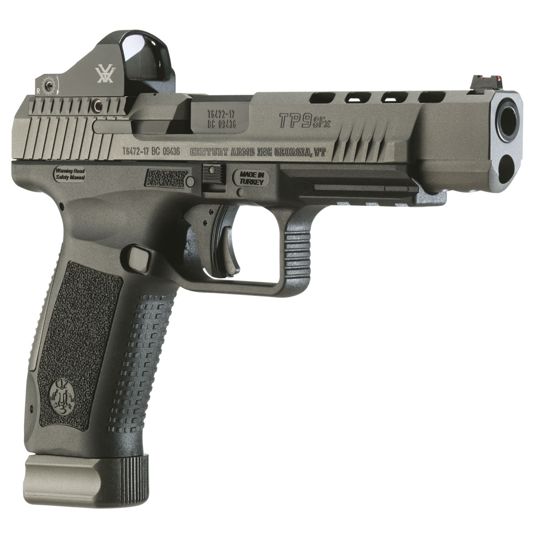 CANIK TP9SFX 9MM 5.25" brl 20RD with Vortex Viper RED DOT Item ...