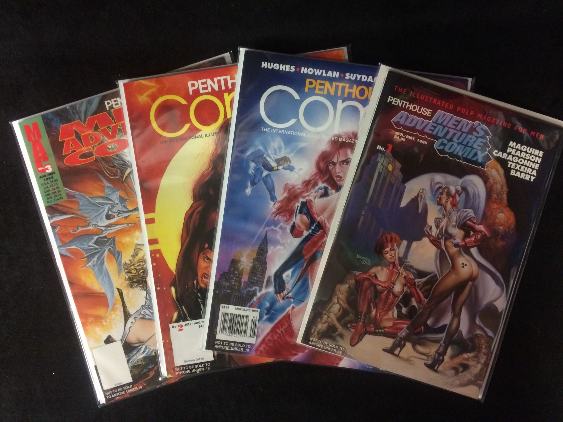 Penthouse Comix Comic Book Lot