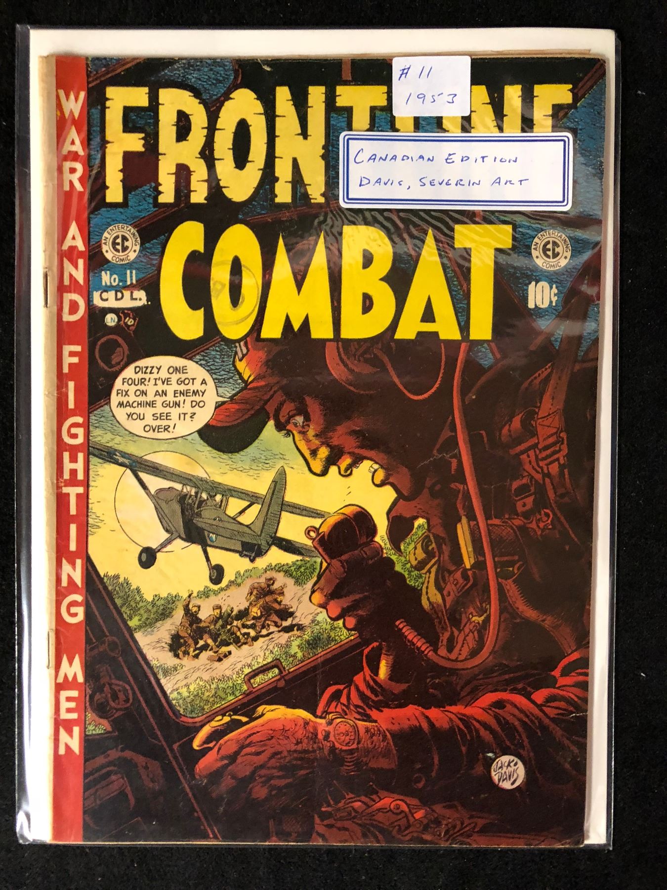 1953 FRONTLINE COMBAT #11 (EC COMICS) CANADIAN EDITION - WALLY WOOD ...