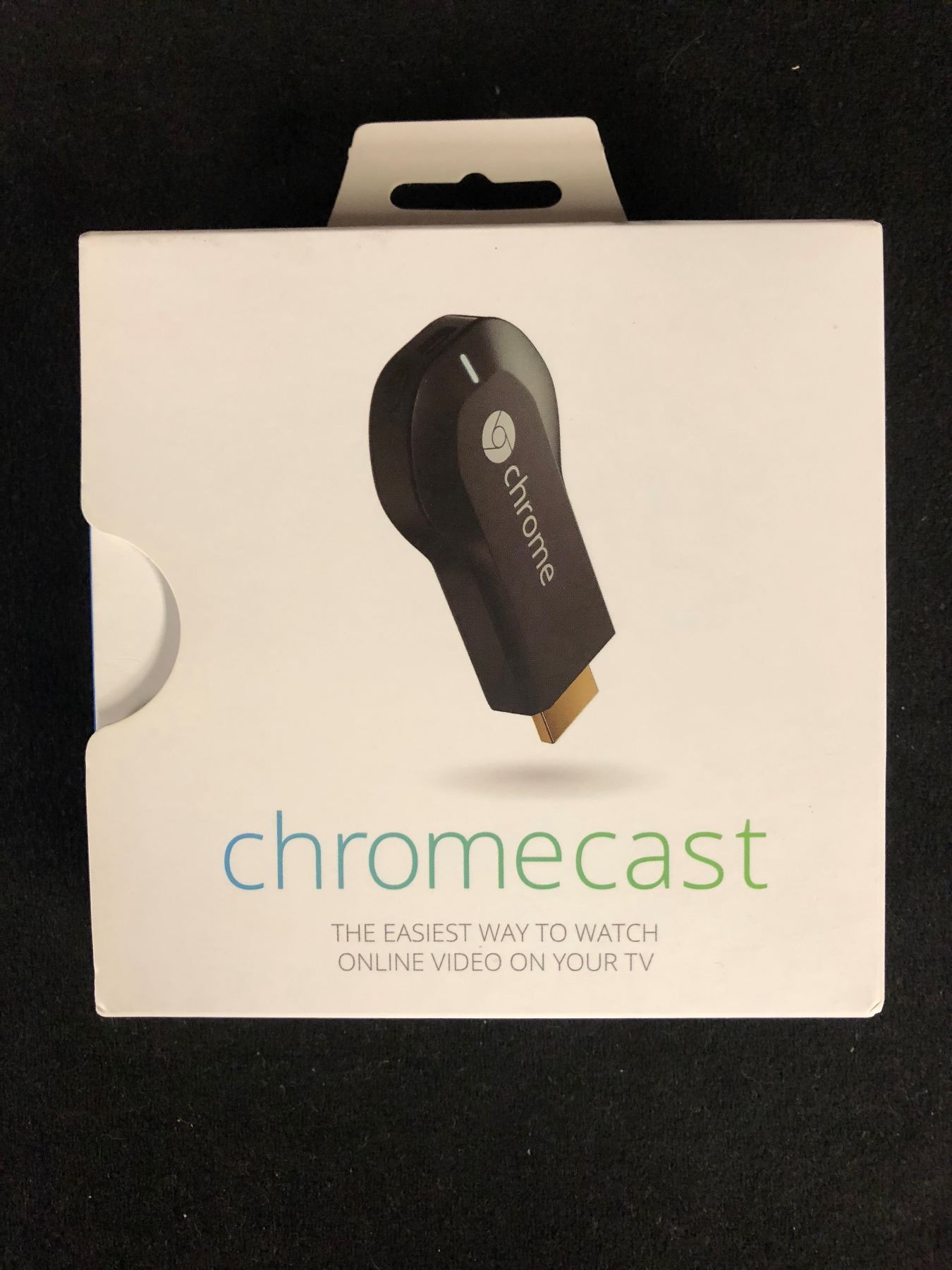 Google Chromecast (1st Generation) Media Streamer - Black
