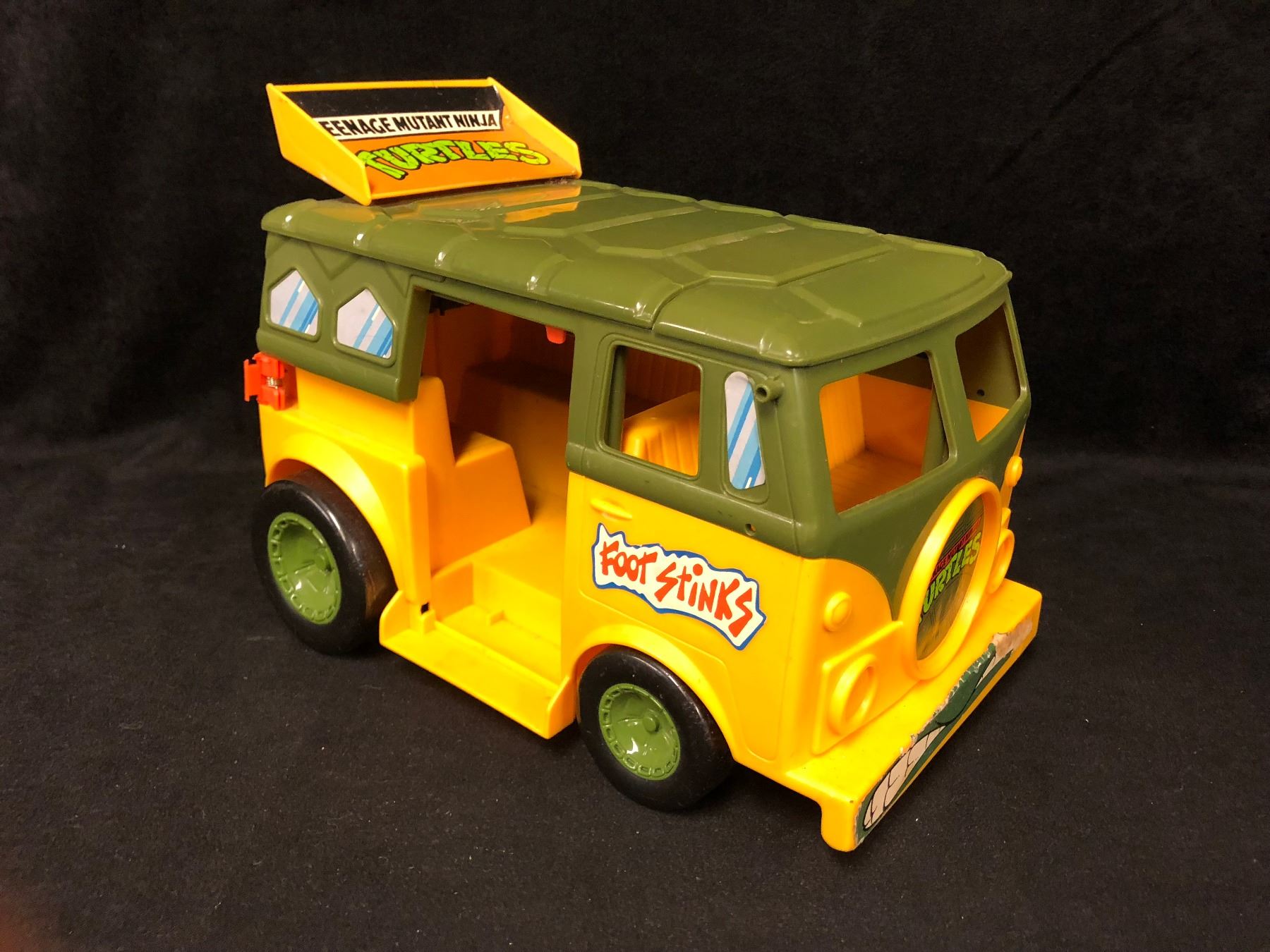 Vintage 1989 Playmates Teenage Mutant Ninja Turtles Foot Stinks Party Van