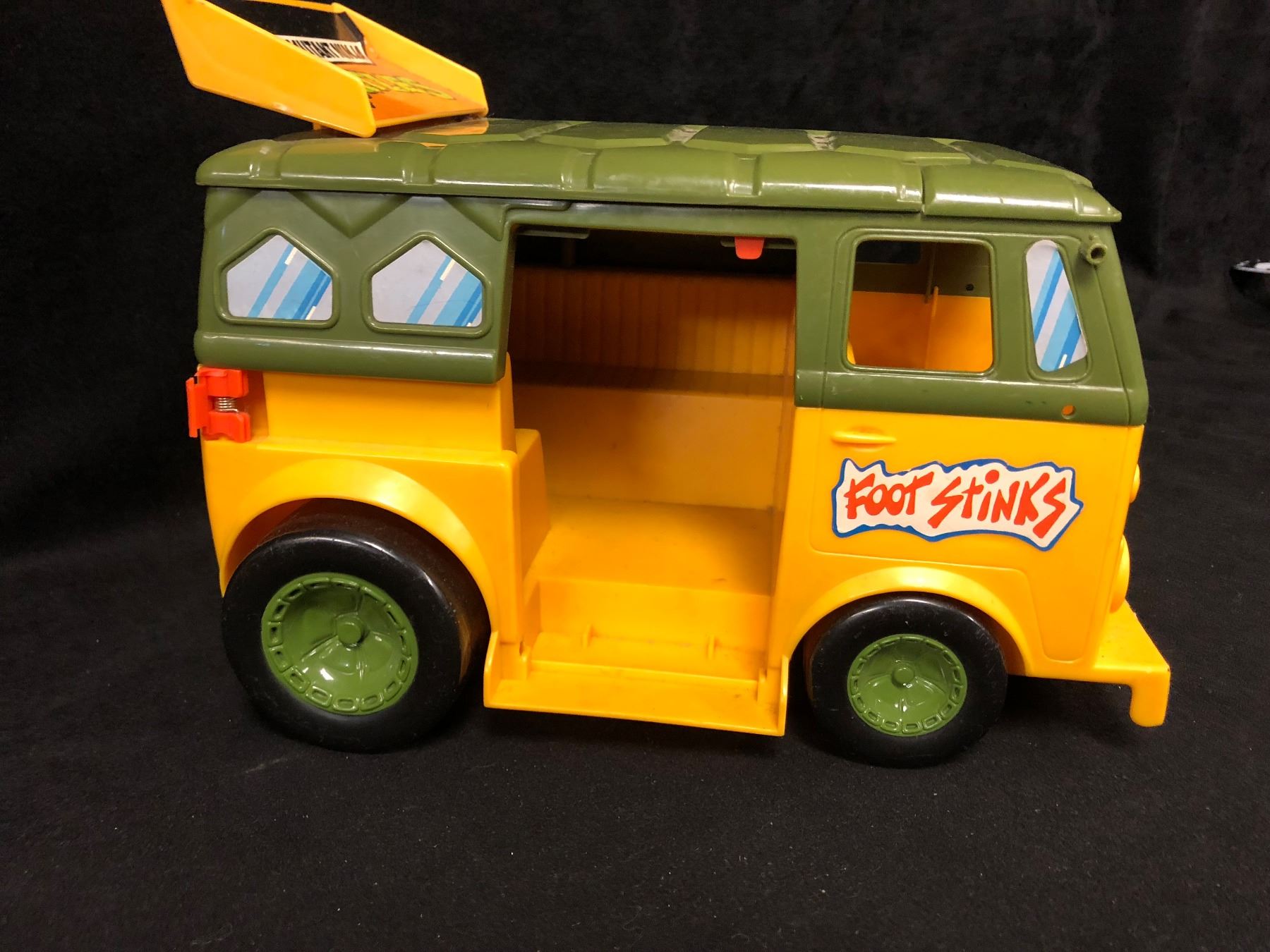 Vintage 1989 Playmates Teenage Mutant Ninja Turtles Foot Stinks Party Van