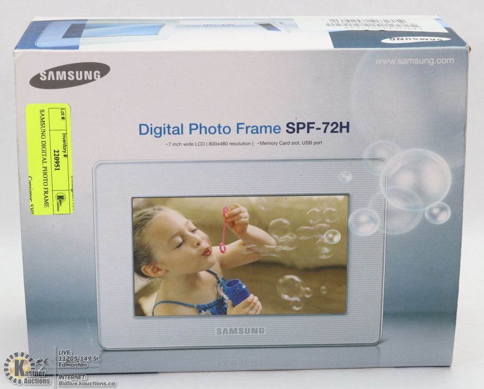 SAMSUNG DIGITAL PHOTO FRAME
