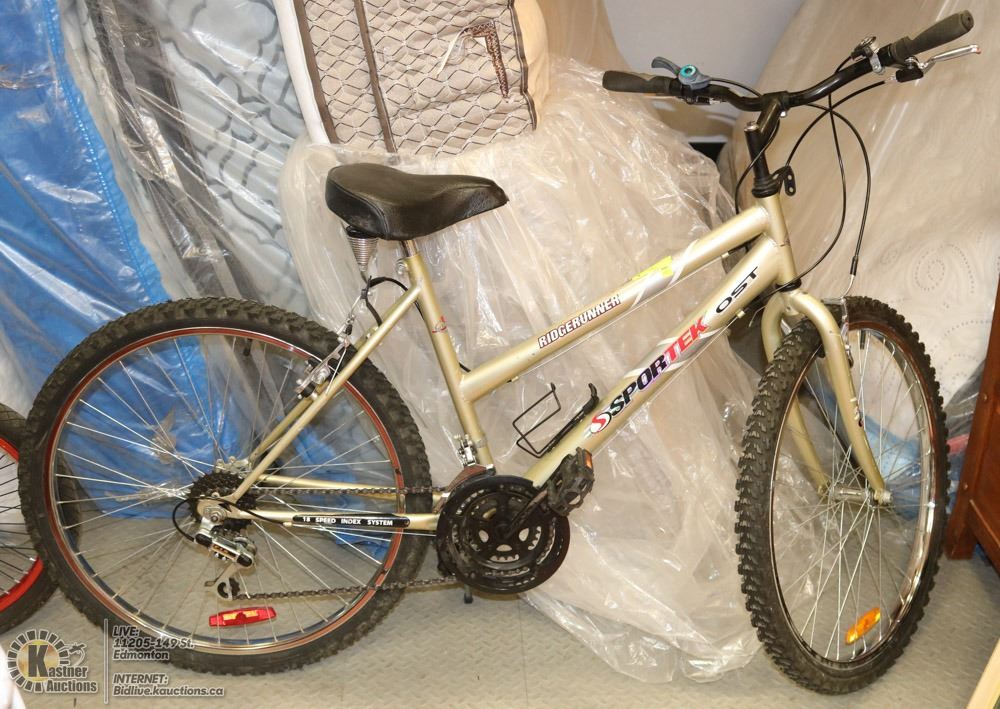 SPORTEK RIDGE RUNNER BIKE 26" TIRES - Kastner Auctions