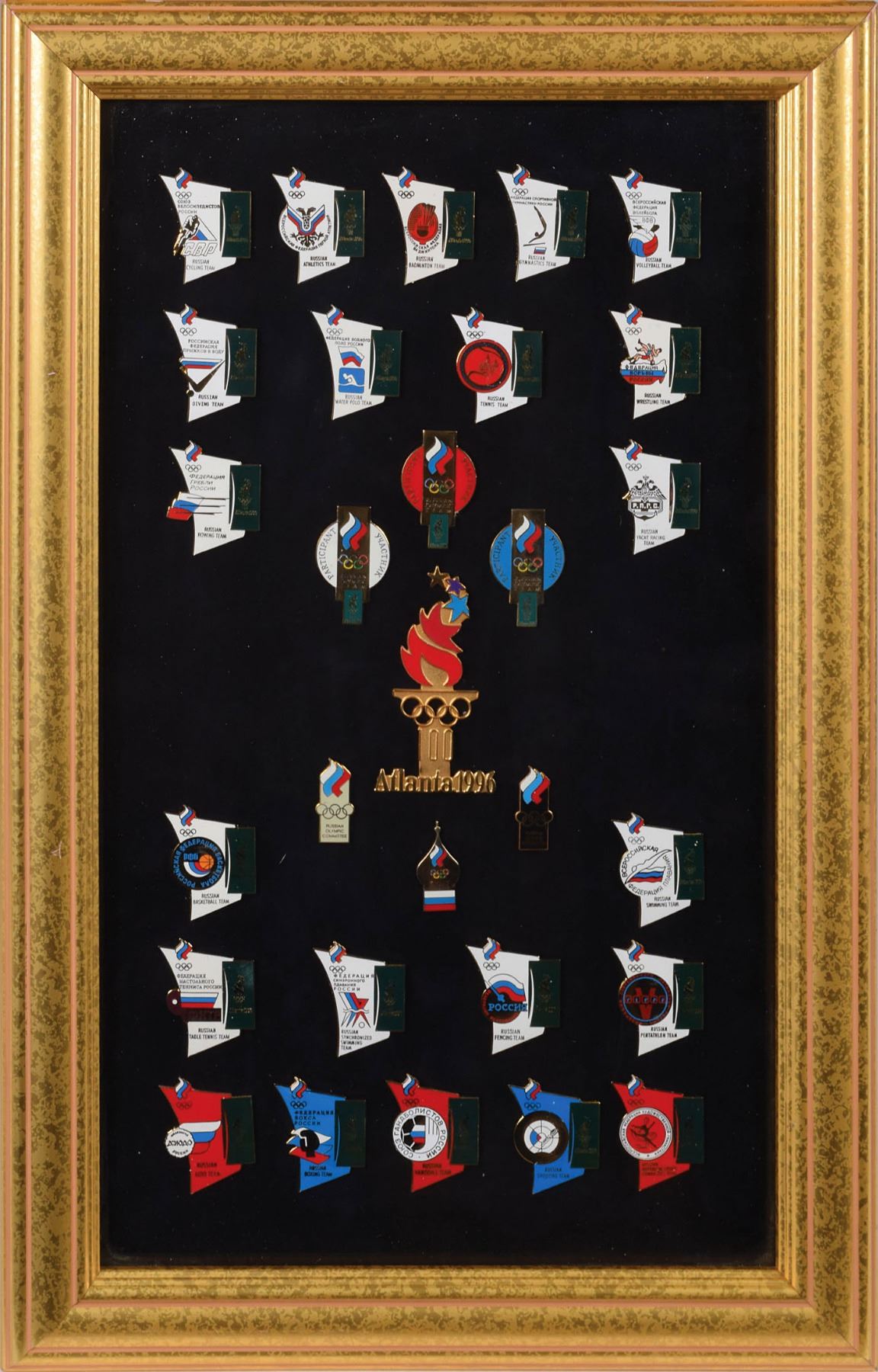 Atlanta 1996 and Nagano 1998 Olympics Pin Sets