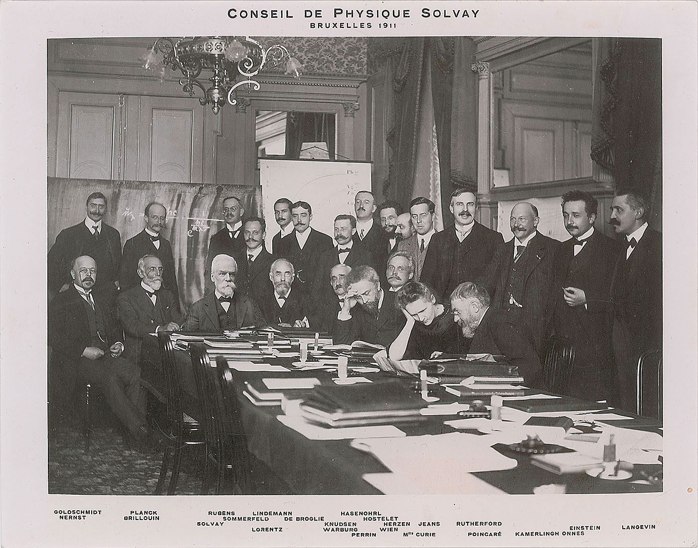 Solvay Conference: 1911