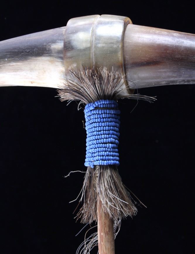 Plains Native American Buffalo Horn Dance Wands