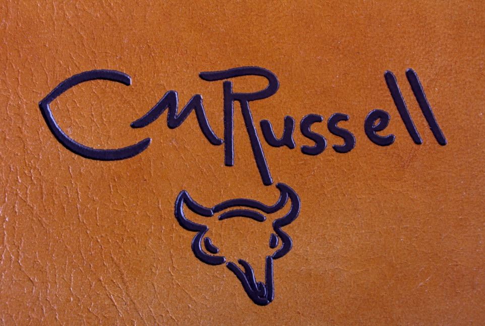 Leather Bound Edition of The Charlie Russell Book