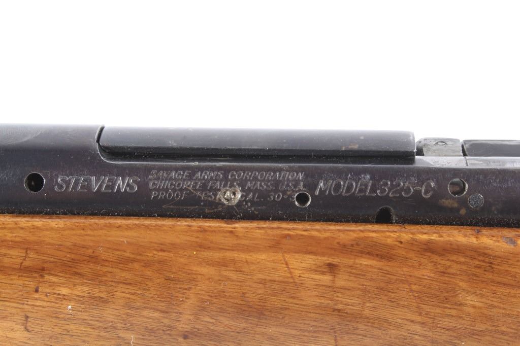 Stevens Model 325-C/340 Series E .30-30 Rifle