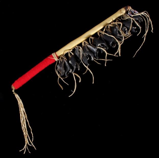 Native American Dew Claw Dance Rattles