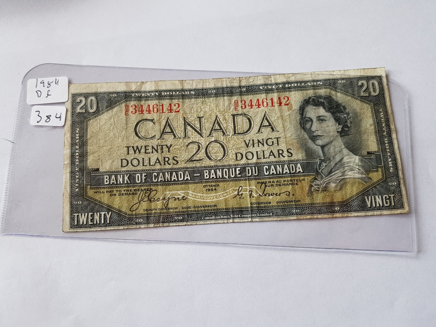 1954 $20.00 BILL