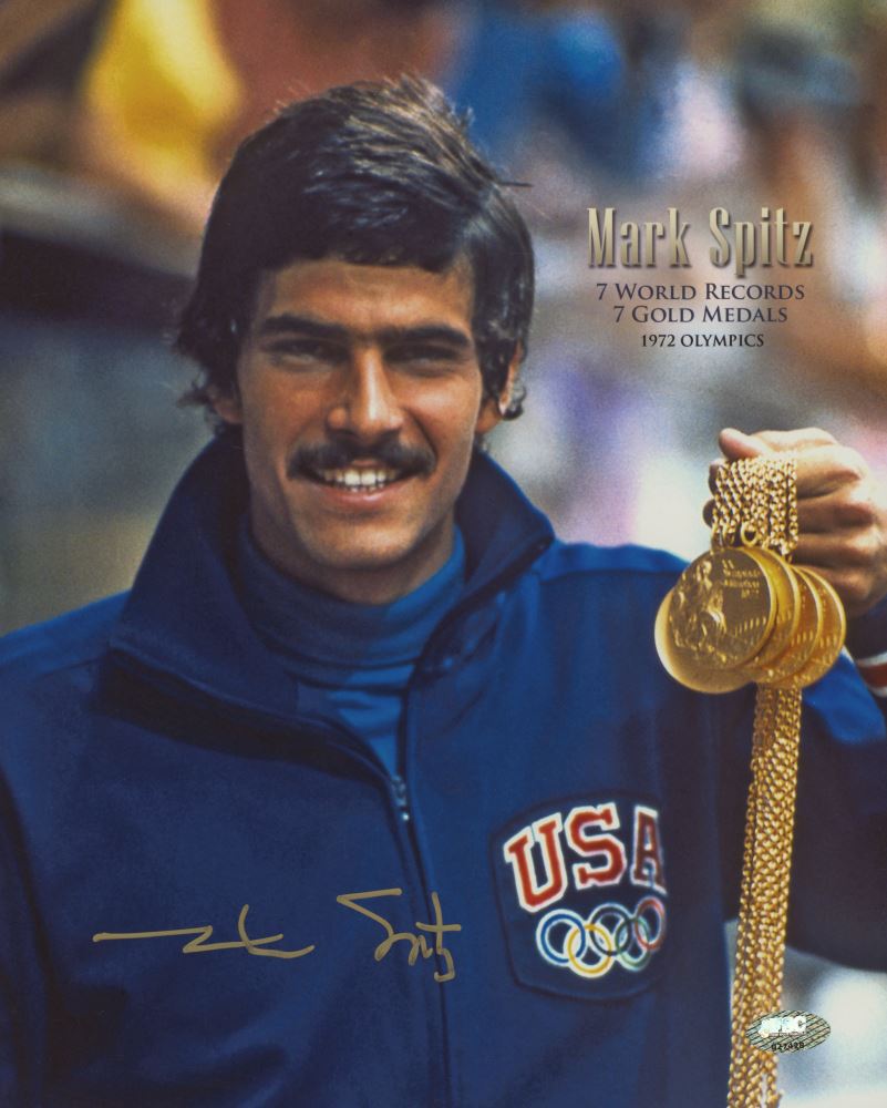 Mark Spitz Signed Team USA 8x10 Photo (FSC COA)