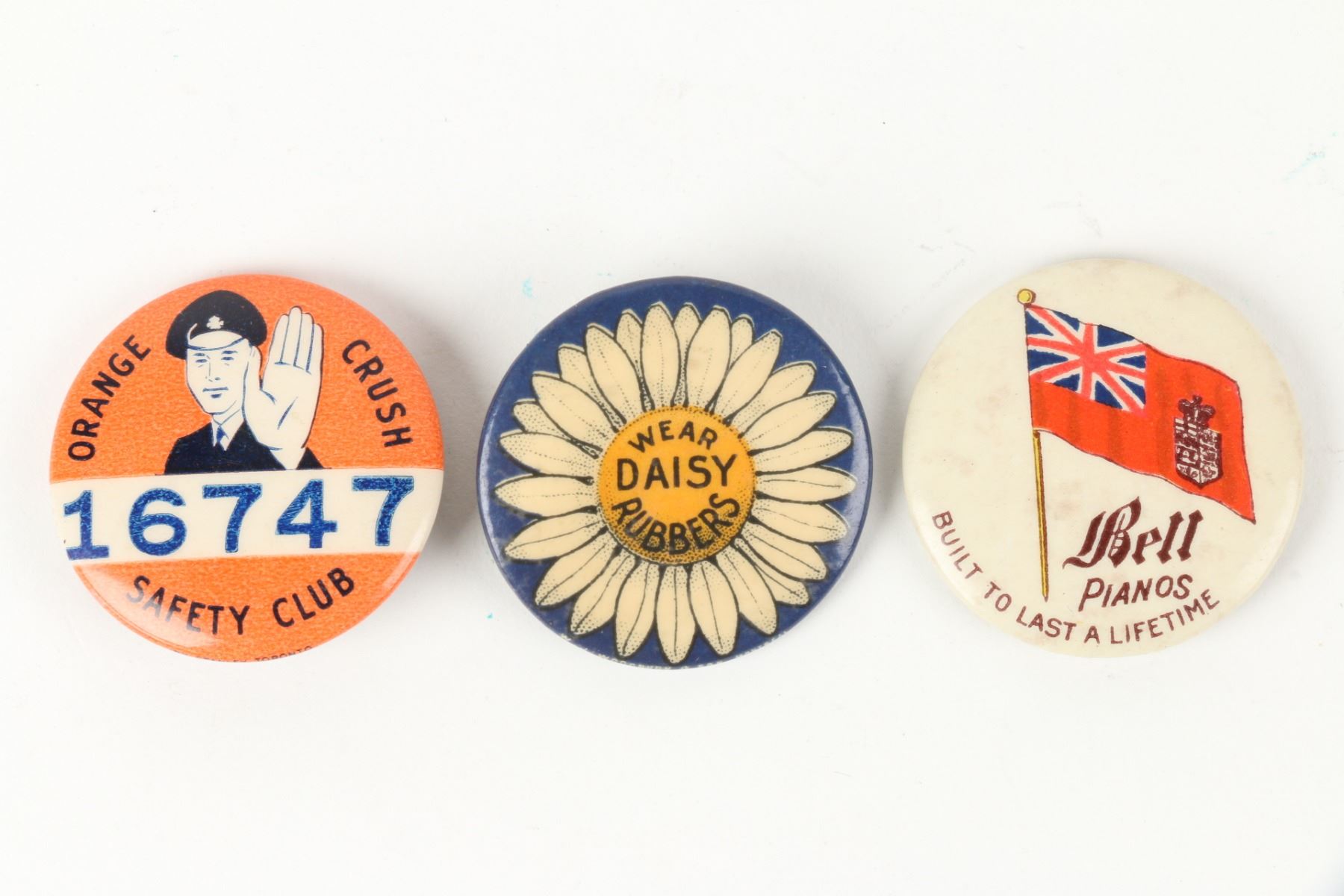 Early Celluloid Advertising Novelties