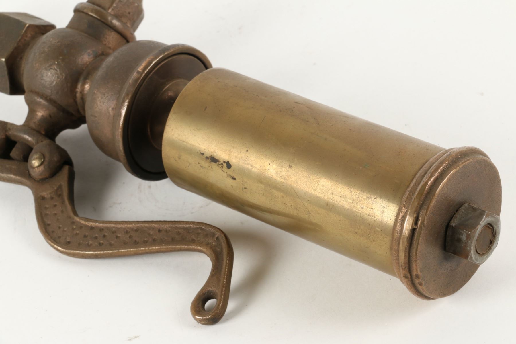 Brass Steam Whistle & Valves