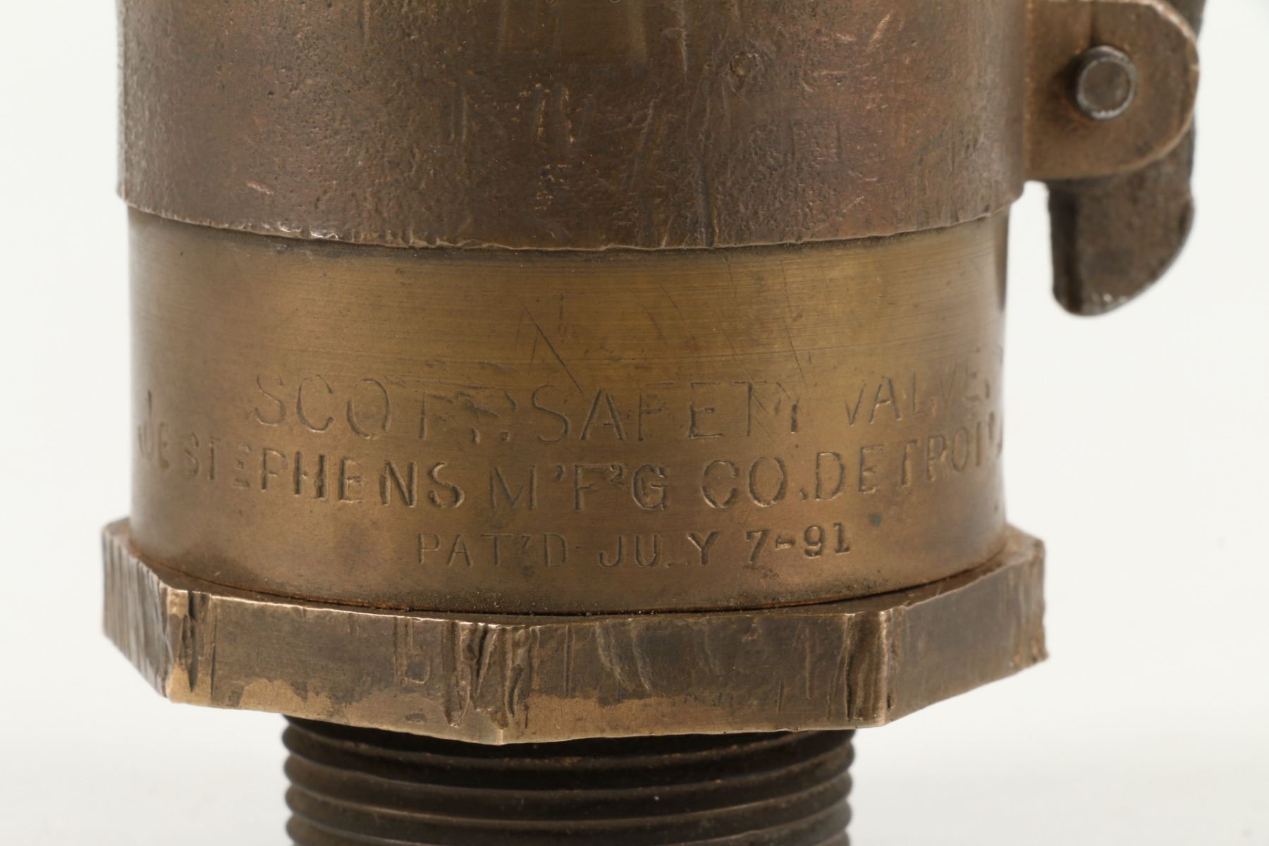 Brass Steam Whistle & Valves