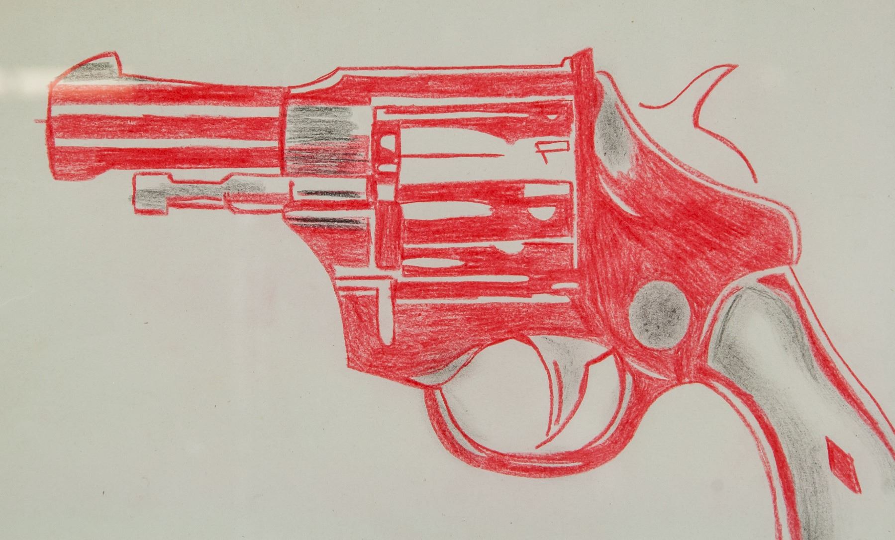 ANDY WARHOL American 1928-1987 Crayon Gun