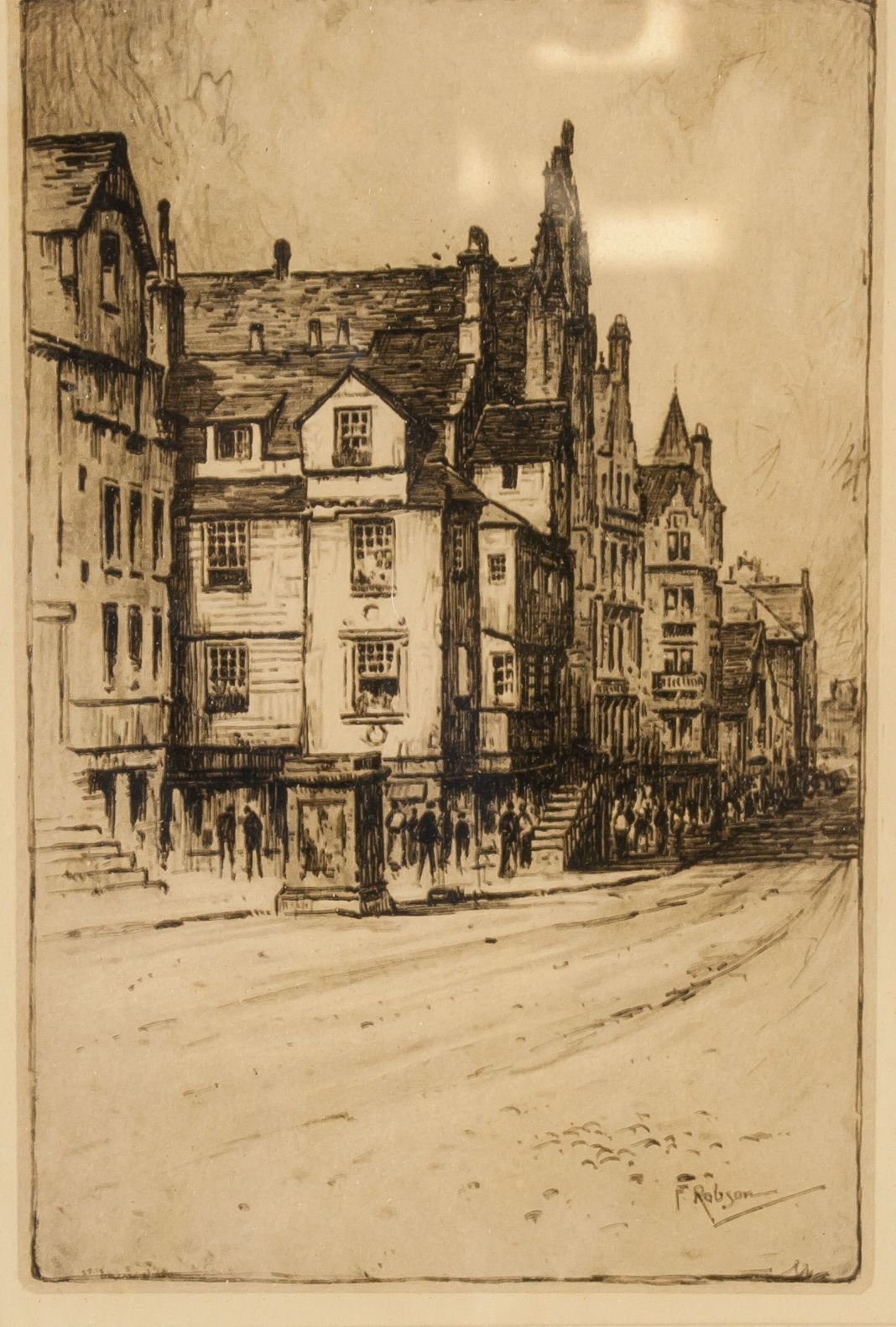 FEATHERSTONE ROBSON British 1880-1936 Etching