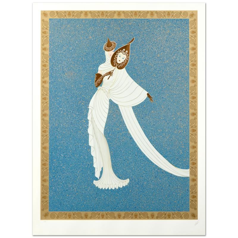 Tanagra Turquoise by Erte (1892-1990)