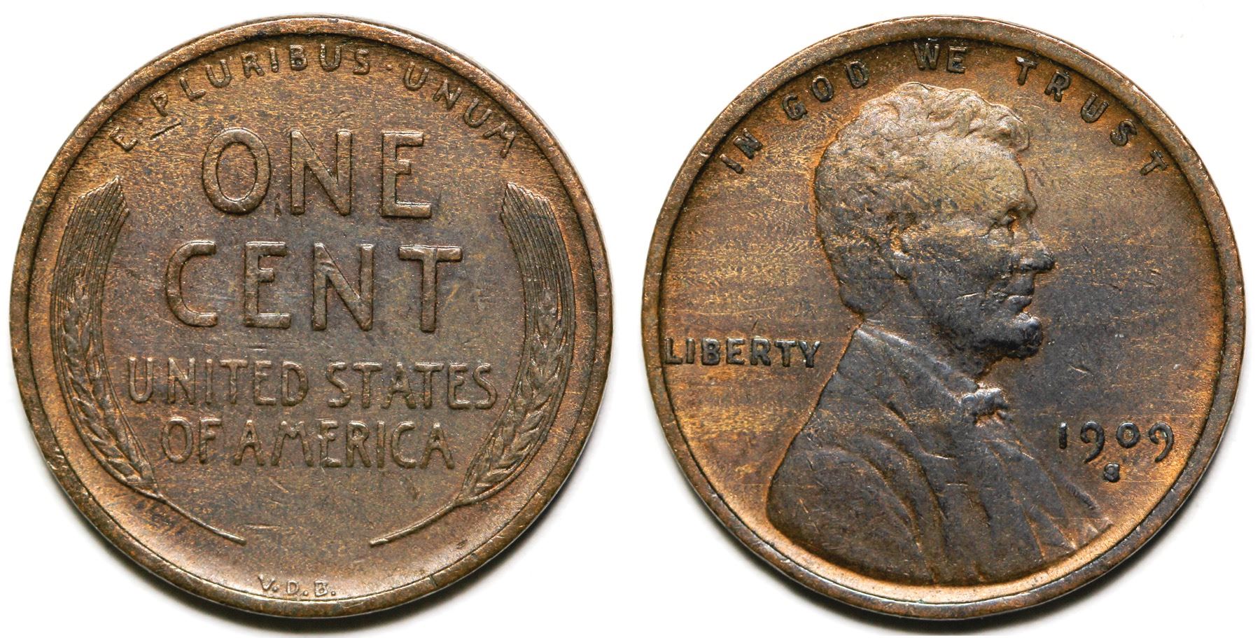 1909 S VDB Lincoln Penny 1909 S VDB Lincoln Penny