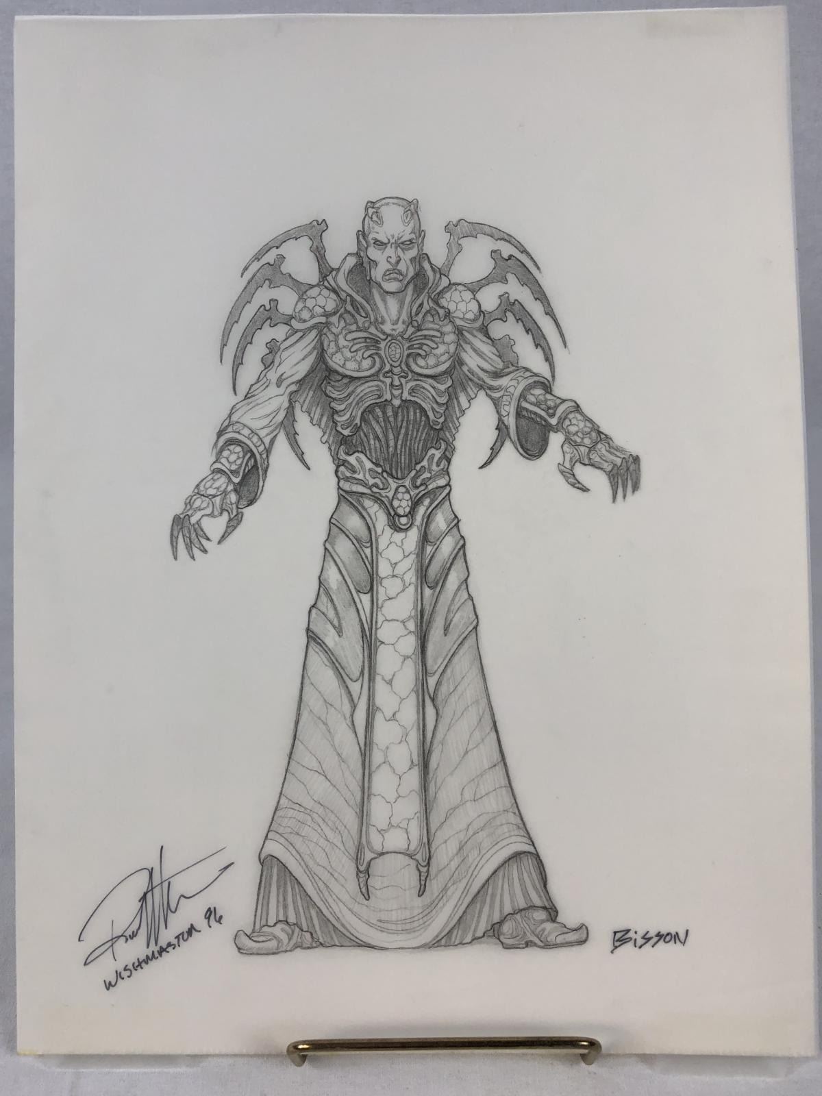 Wishmaster (1997) - Djinn Concept Artwork