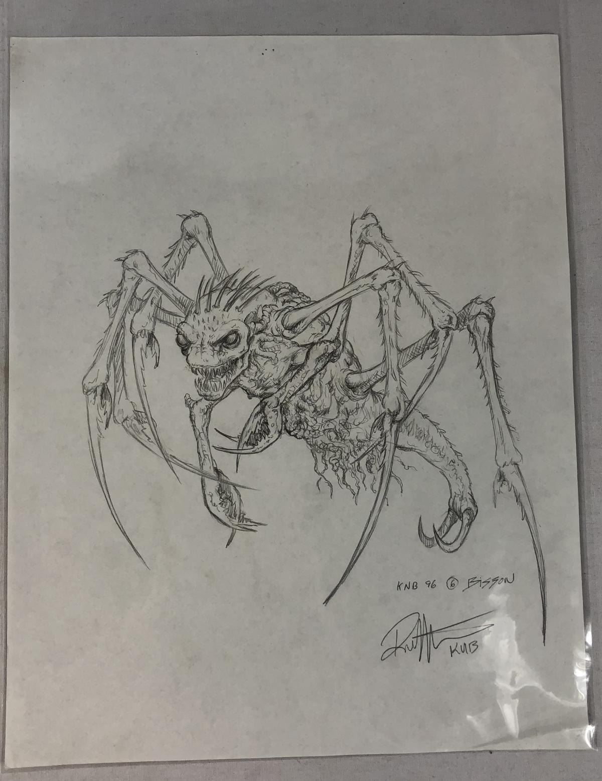 Bug Creature Original Concept Art by KNB FX - Lot A