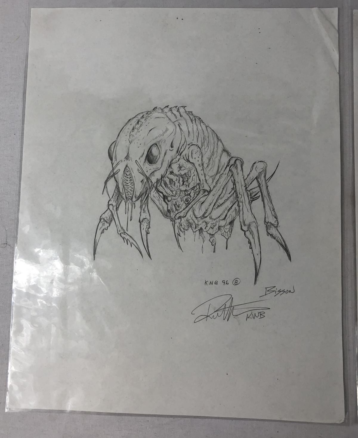 Bug Creature Original Concept Art by KNB FX - Lot B