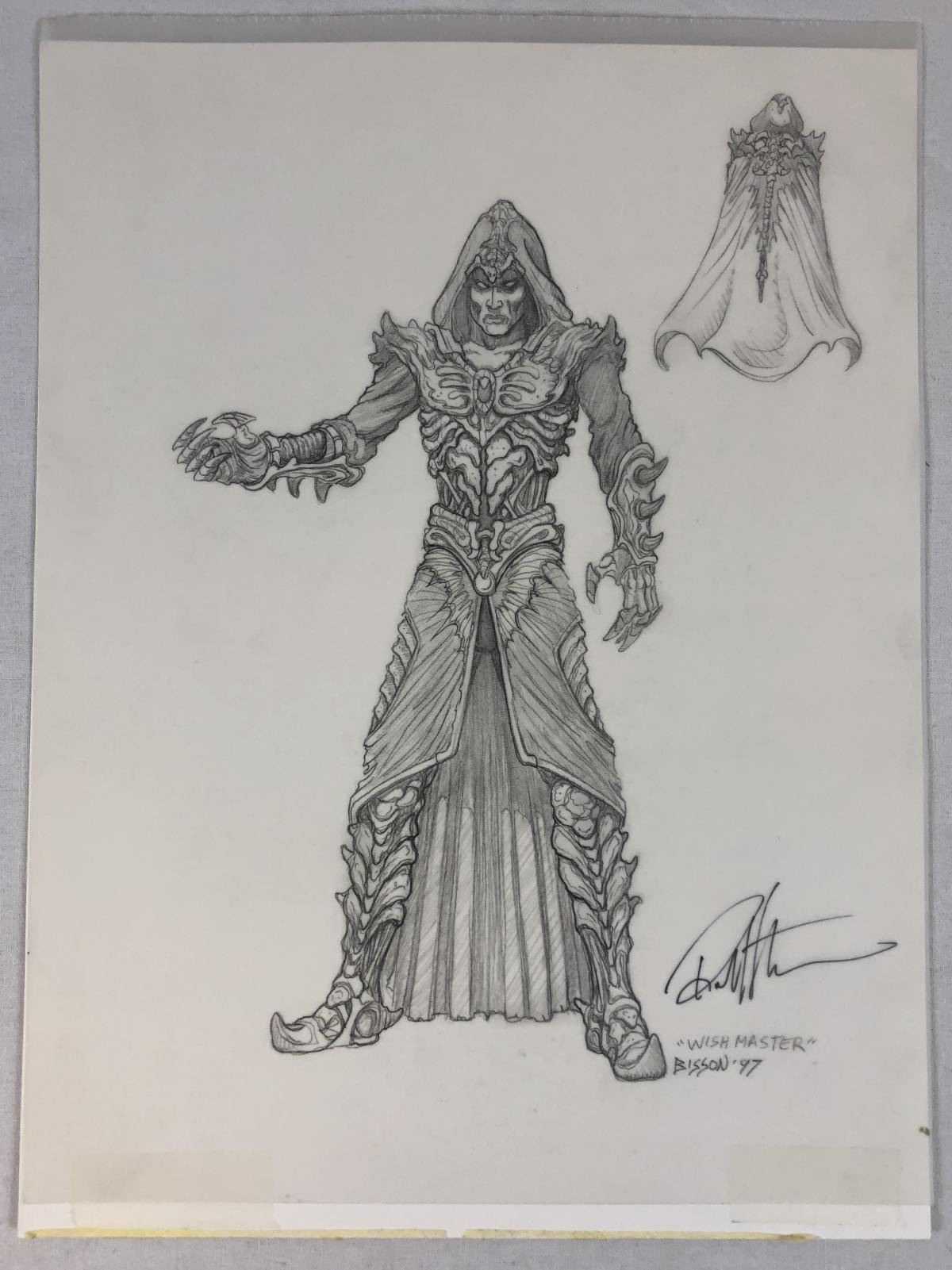 Wishmaster (1997) - Djinn Concept Artwork