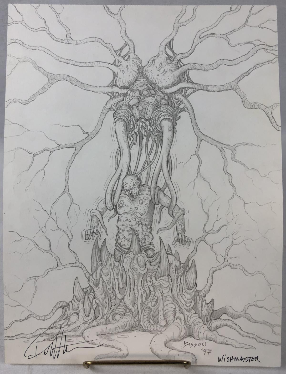 Wishmaster (1997) - Creature Attack Concept Artwork