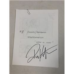 Hisss (2010) - Collection of 23 Storyboards from Transformation Scene