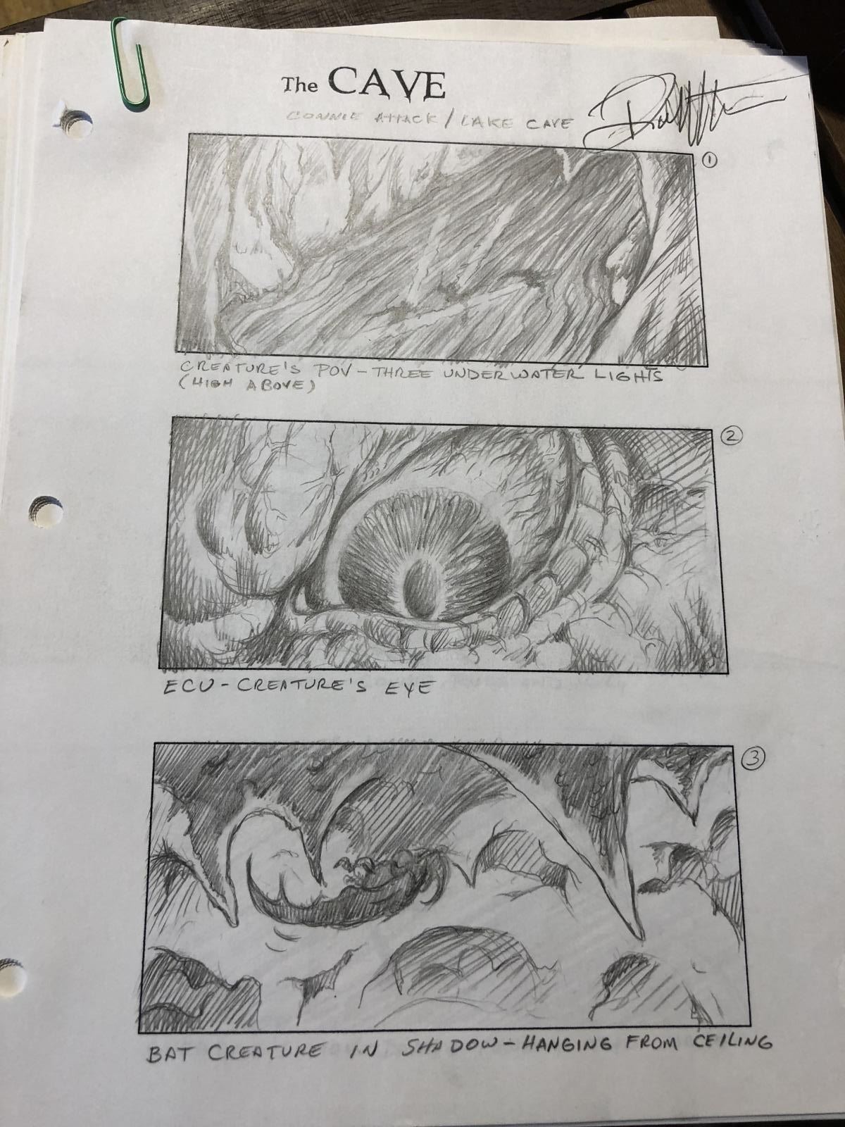 Hisss (2010) - Collection of 23 Storyboards from Transformation Scene