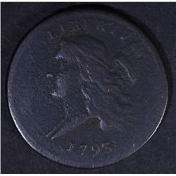 1793 LIBERTY CAP HALF CENT VF/XF