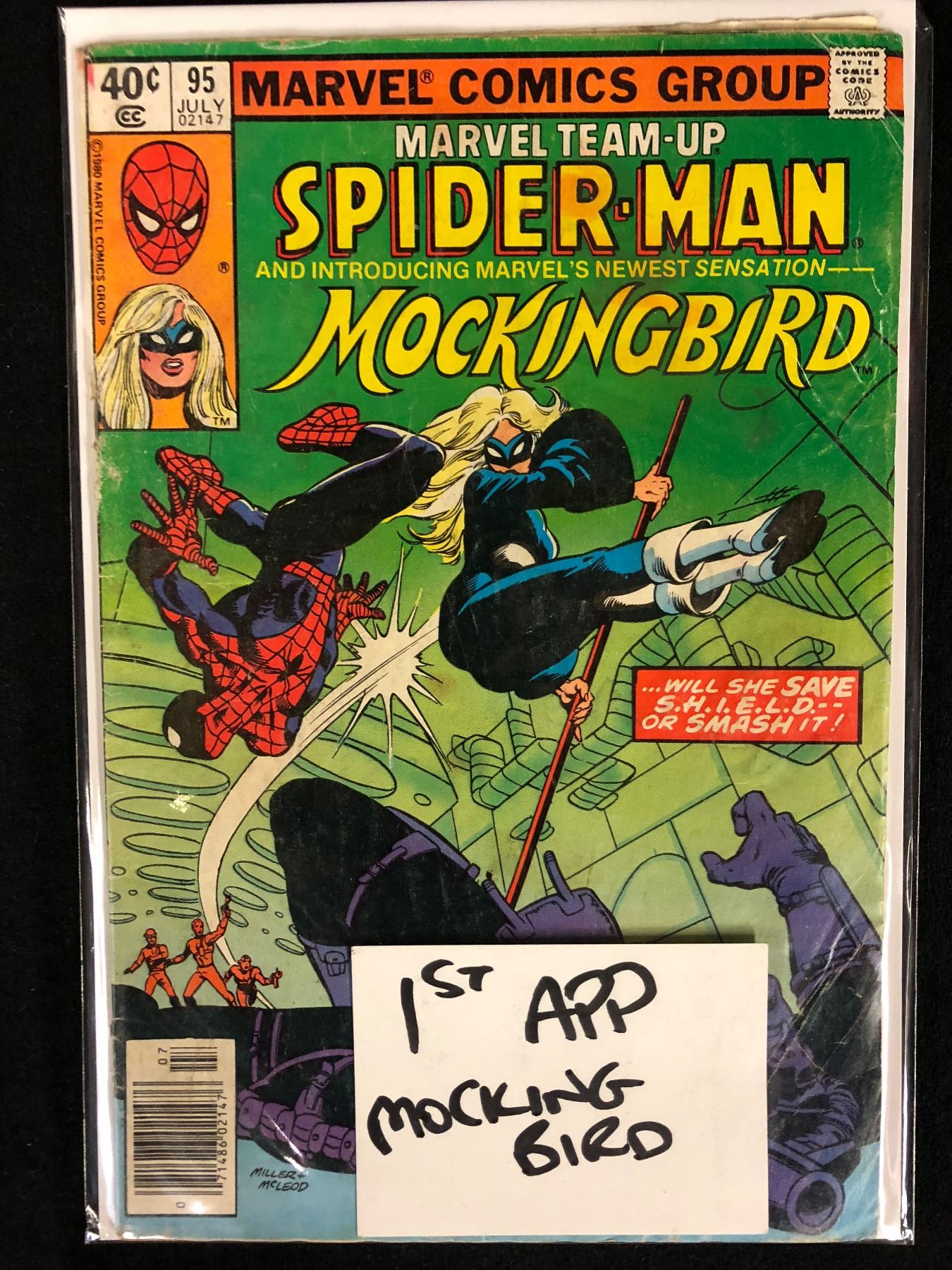 MARVEL TEAM-UP SPIDER-MAN W/ FIRST APPEARANCE MOCKINGBIRD #95 (MARVEL ...