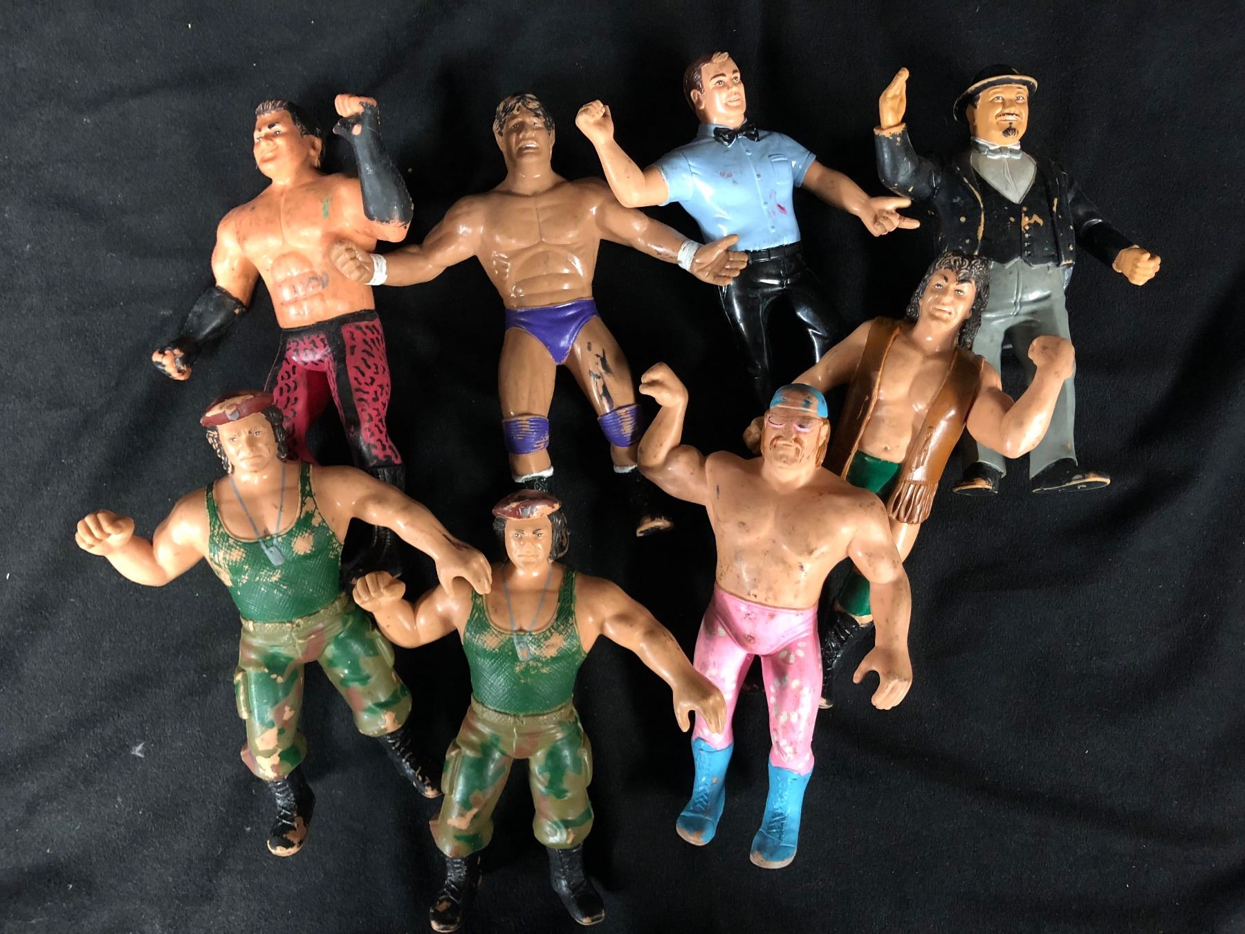 WWF WRESTLING ACTION FIGURES LOT