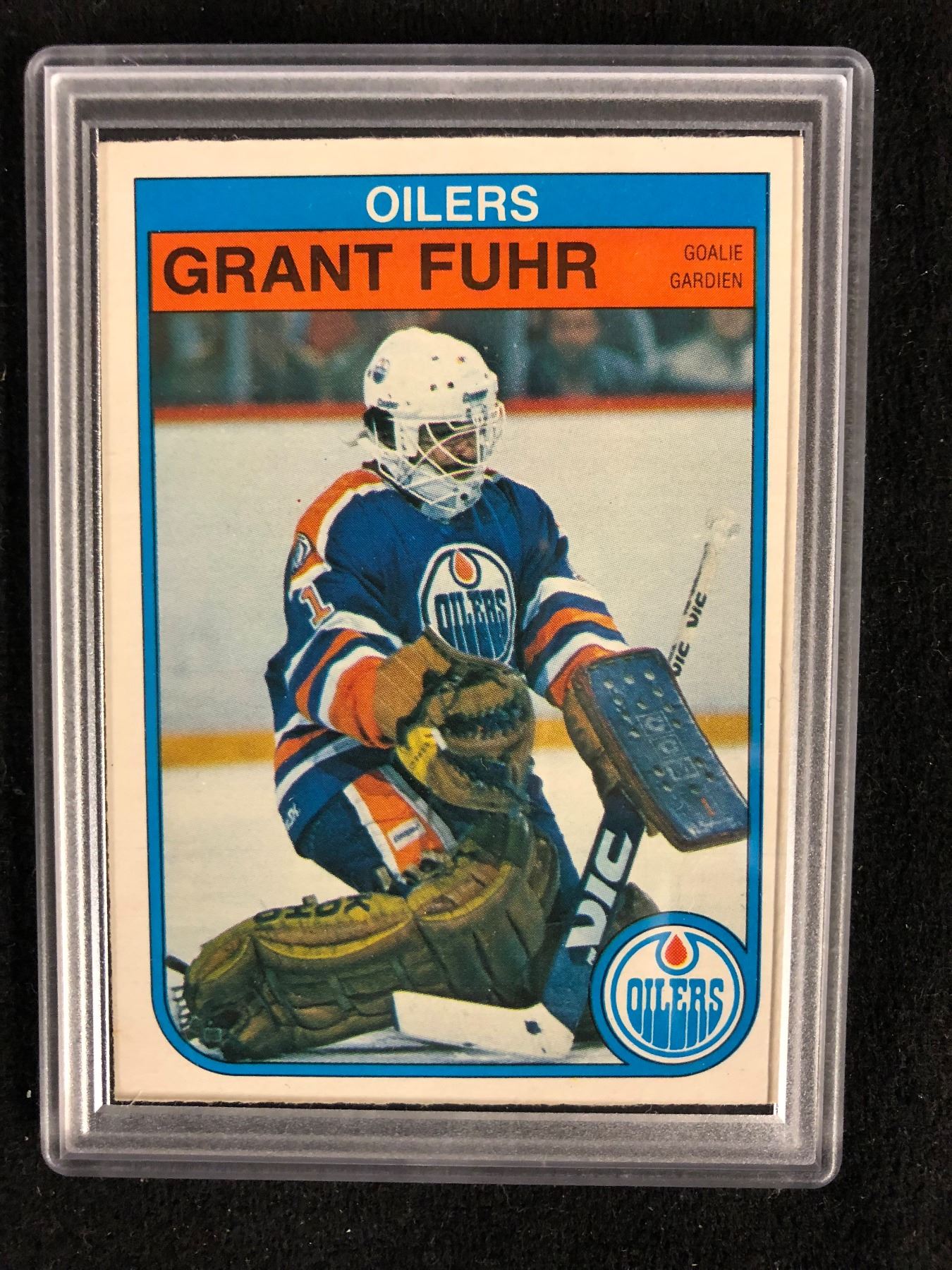 1982-83 GRANT FUHR O-PEE-CHEE ROOKIE CARD