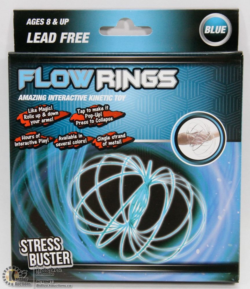 NEW FLOW RINGS: AMAZING INTERACTIVE KINETIC TOY