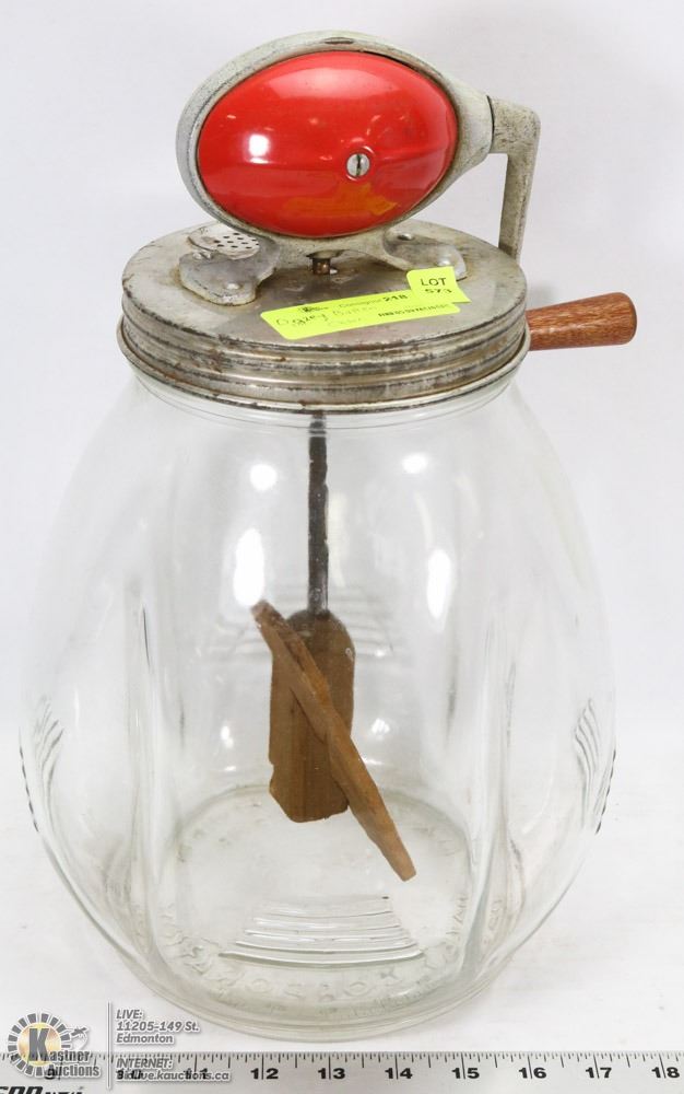 VINTAGE DAISY BUTTER CHURN