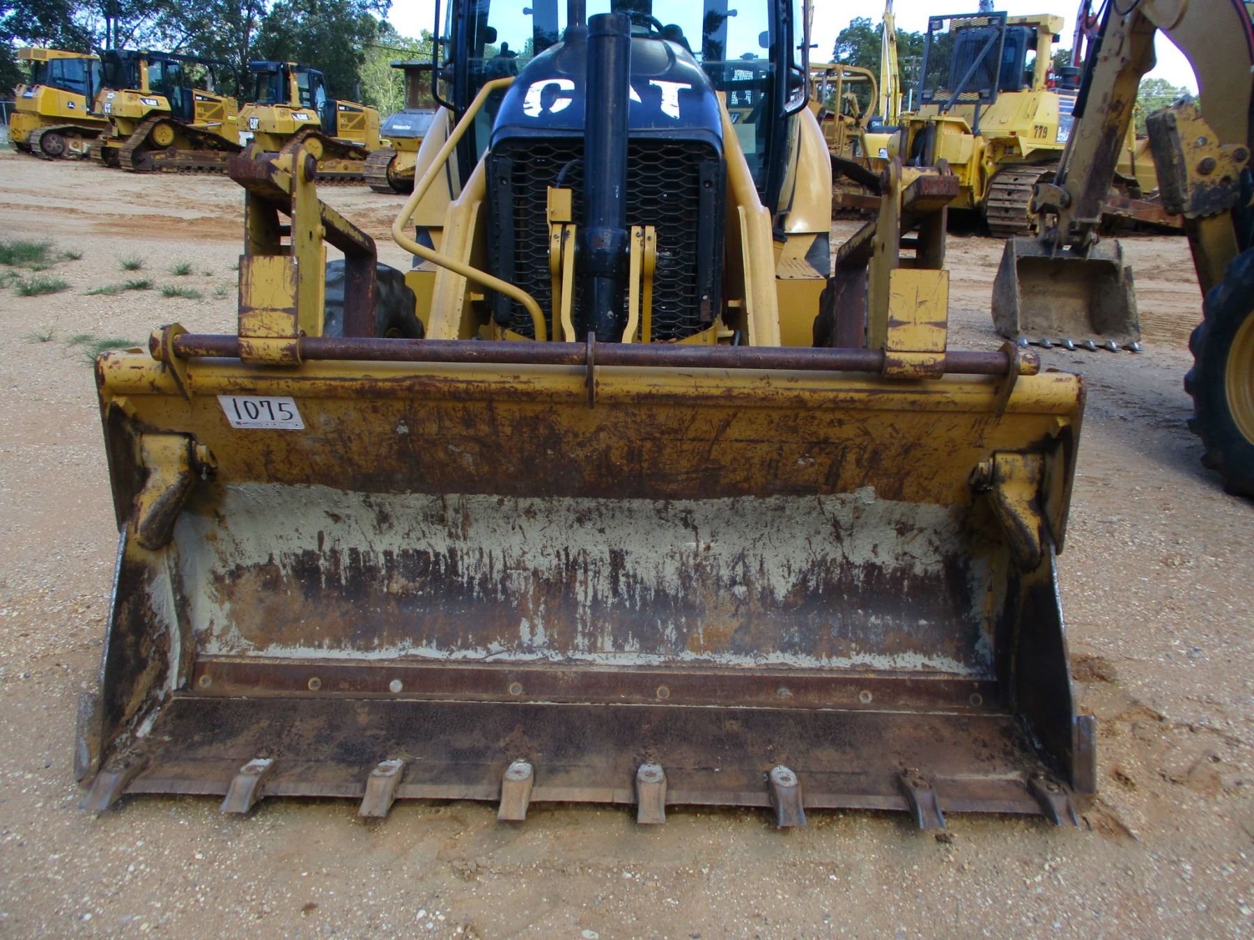 2008 CAT 420E LOADER BACKHOE, VIN/SN:HLS07224 - 4X4, E-STICK, MP BUCKET ...