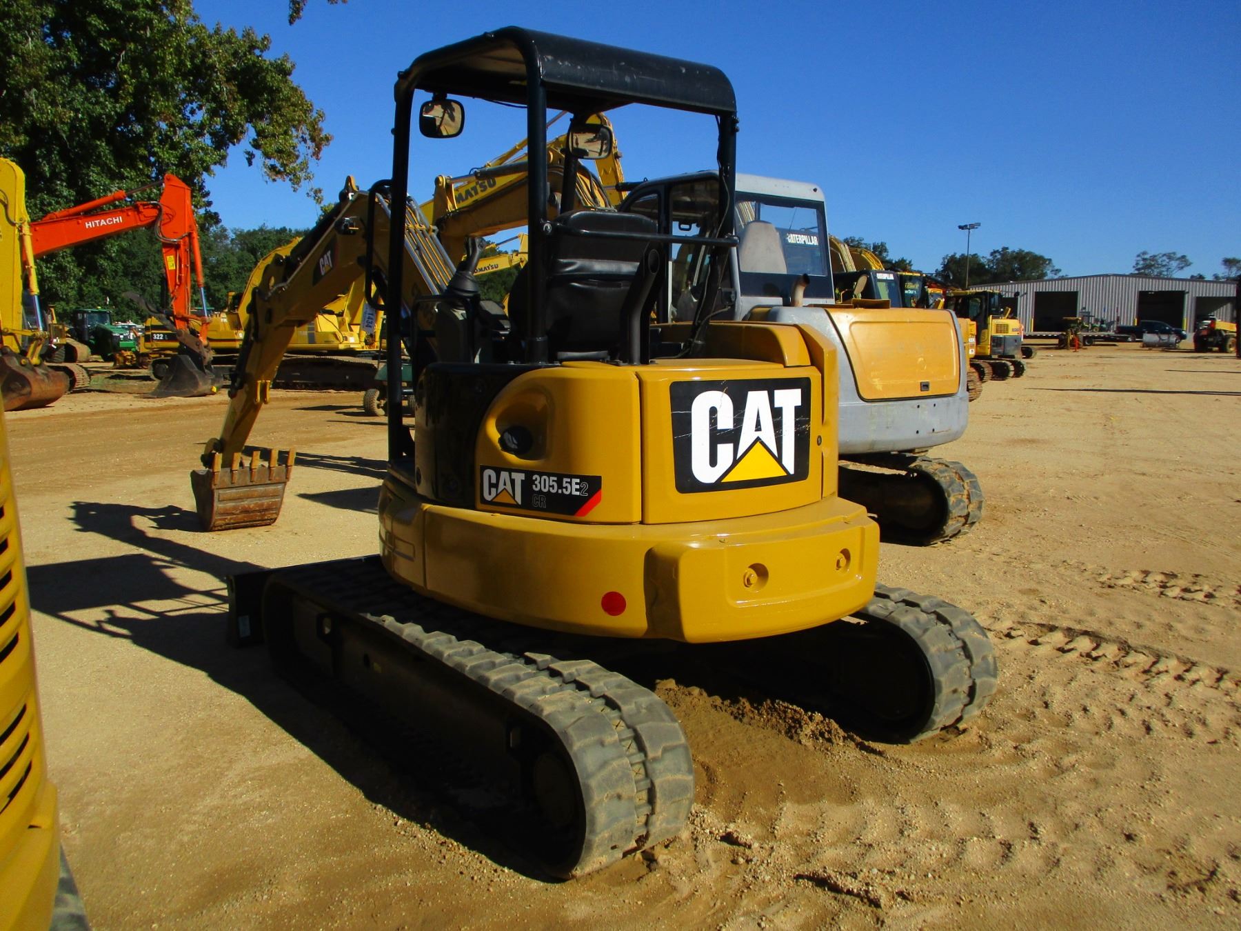 2017 CAT 305.5E2 CR EXCAVATOR, VIN/SN:CR503434 - 6' STICK, 22" BUCKET ...
