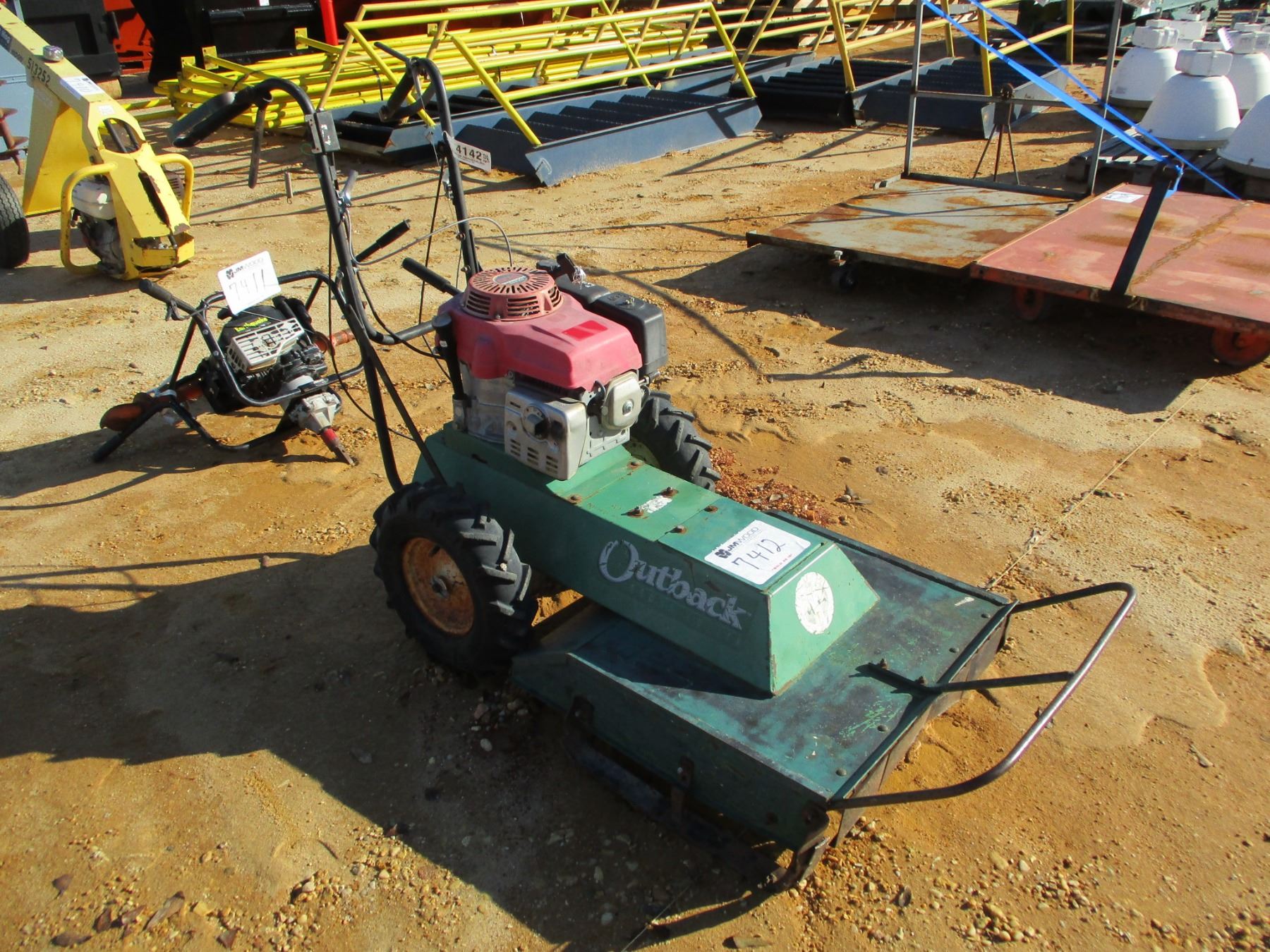 OUTBACK WALK BEHIND BRUSH CUTTER B 9 outback-walk-behind-brush-cutter-b-9