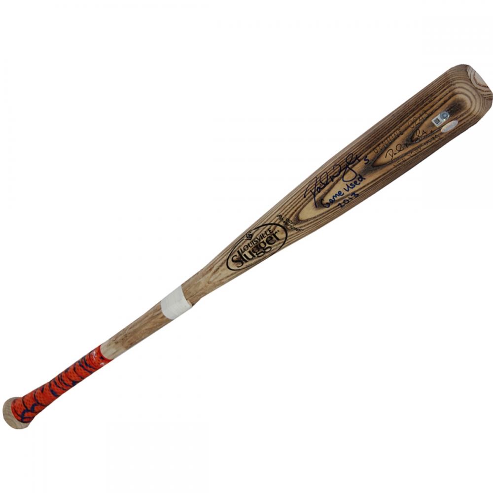 David Wright Signed Louisville Slugger Game-Used Custom Engraved ...