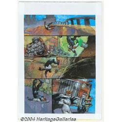 Simon Bisley Heavy Metal Original Art Heavy Metal Circa 1999