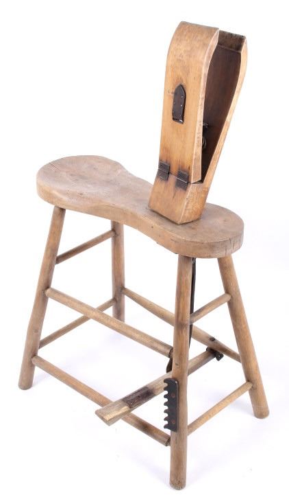 Antique Saddle Makers Bench or Stitching Pony