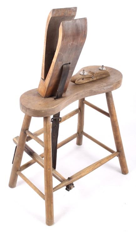 Antique Saddle Makers Bench or Stitching Pony