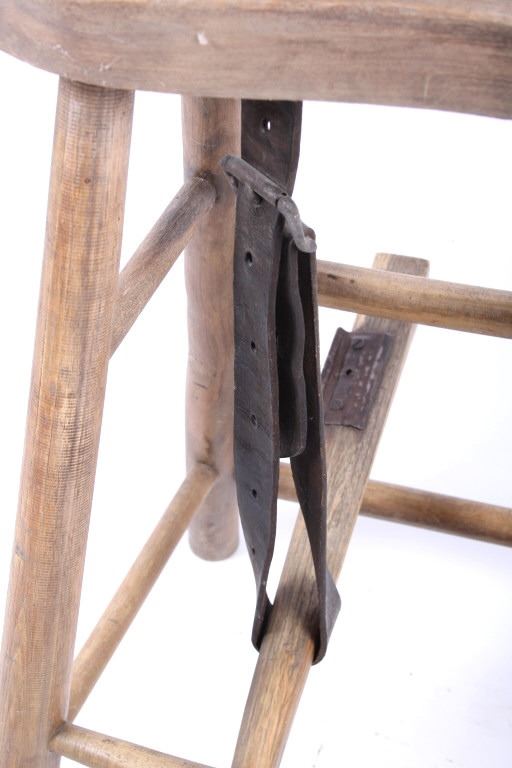 Antique Saddle Makers Bench or Stitching Pony