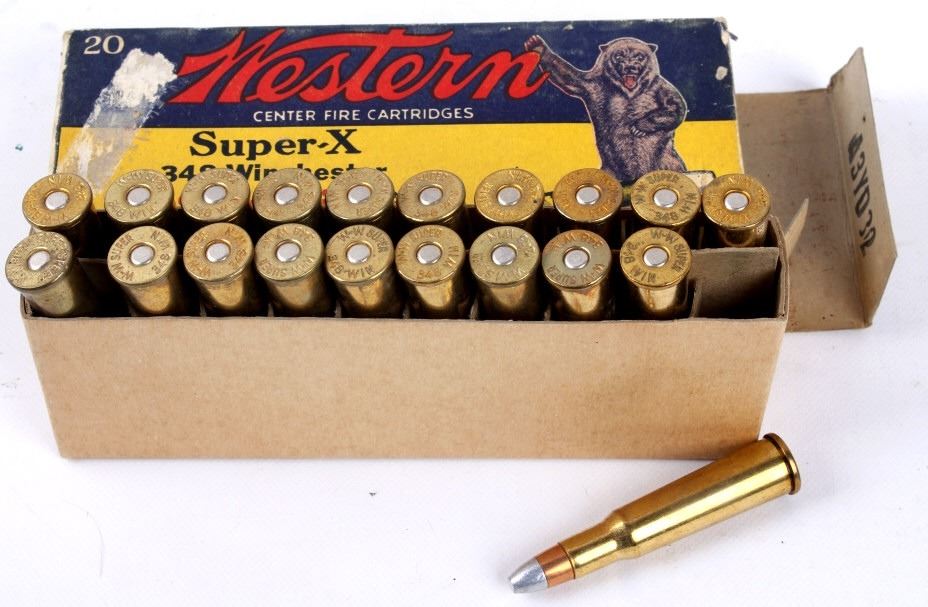 Collection of .348 Winchester Ammo